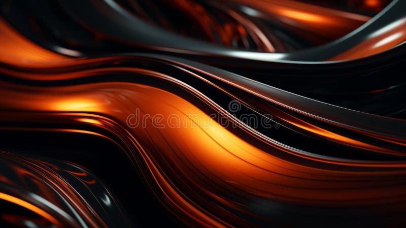 Abstract Swirling Lines: Unreal Engine 5 Inspired 3d Wallpaper Stock ...