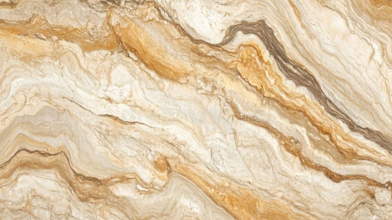 Abstract Swirling Marble Texture in Earthy Tones Stock Illustration ...
