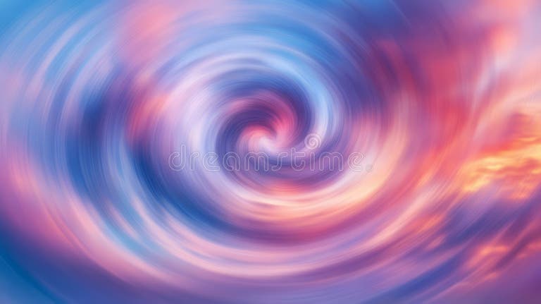 Abstract Swirling Pastel Colors, Creating a Mesmerizing Vortex Effect ...