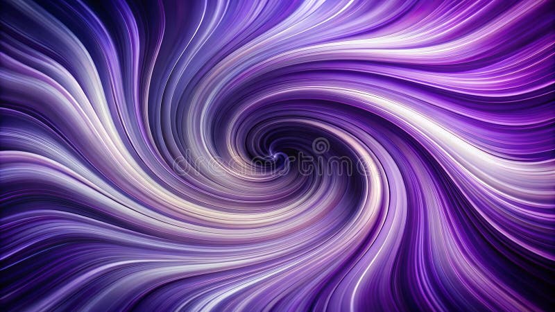 Abstract Swirling Purple and White Lines, Dynamic Vortex Design ...