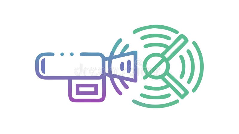 Abstract Swirling Signal Waves, Data Flow Connection Icon, Vector Design Generative AI Stock ...