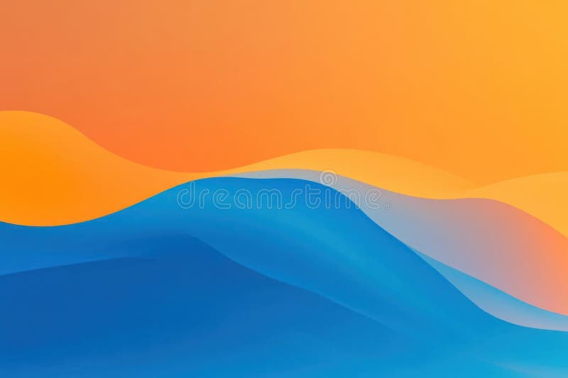 Abstract Swirls of Color Create a Calming Background with Artistic ...