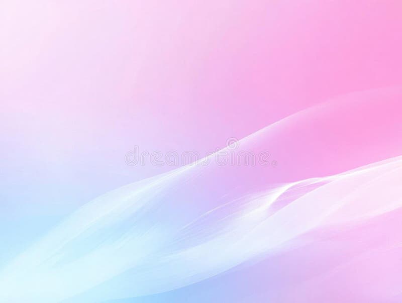 Abstract Swirls and Waves in Pink and Blue Gradient Background, Ideal ...