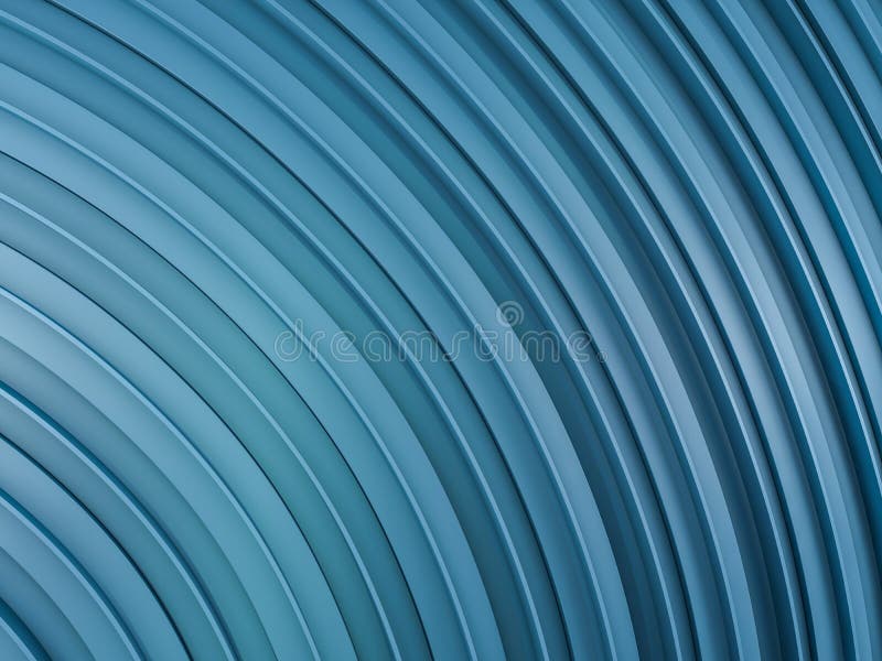 Abstract Swirly Shape Blue Background. 3D Stock Photo - Image of light ...