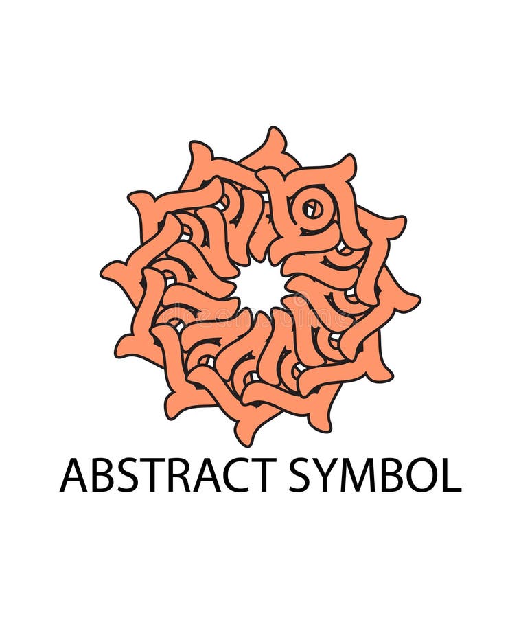 Abstract Symbol and Icon Vector Illustration Stock Illustration ...