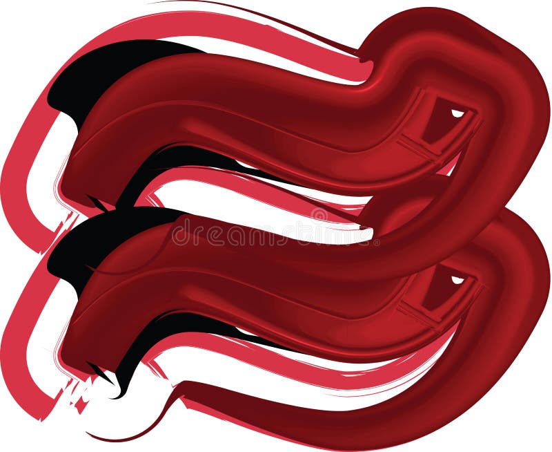 Abstract Symbol Illustration Stock Vector - Illustration of artwork ...