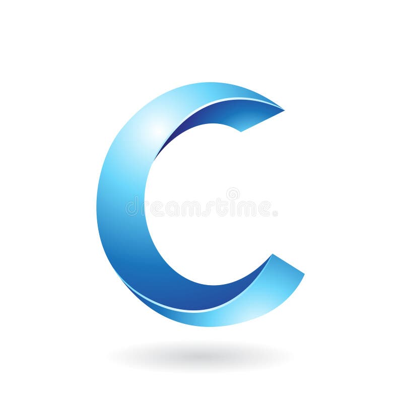 Abstract Symbol of Letter C Stock Vector - Illustration of letter ...