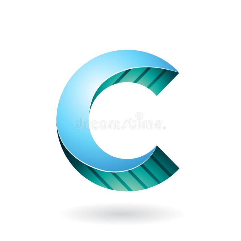 Abstract Symbol of Letter C Stock Vector - Illustration of logos ...