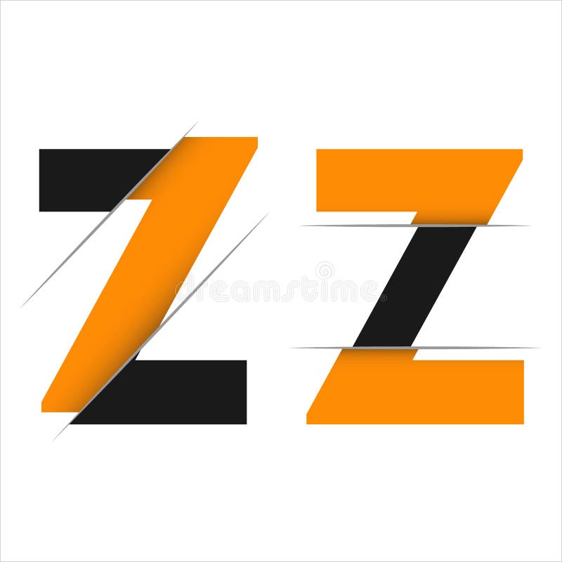 Abstract Symbol of Letter Z. Template Logo Design Stock Vector ...