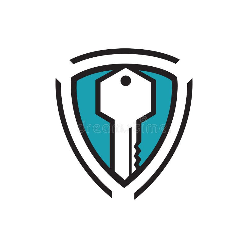 Abstract Symbol Of Security Company Shield Logo Design Vector ...