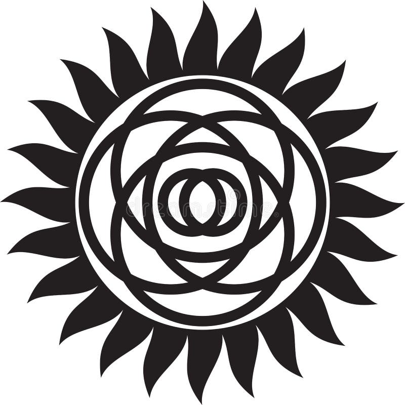 Sun symbol stock vector. Illustration of symbol, graphic - 171224115