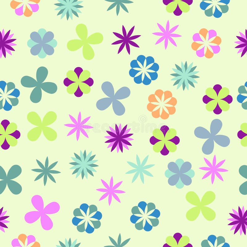 Abstract Symbolic Background. Geometric, Futuristic Picture Drawing ...