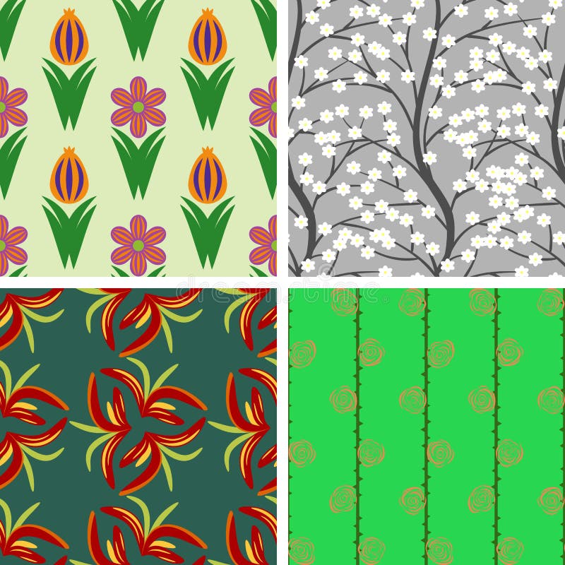 Abstract Symbolic Natural Patterns Stock Illustration - Illustration of ...