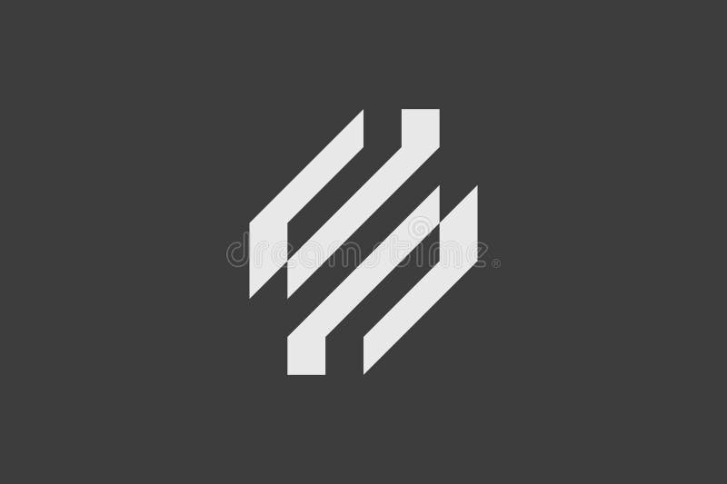 Abstract Symetric Bold Technology Logo Stock Vector - Illustration of ...