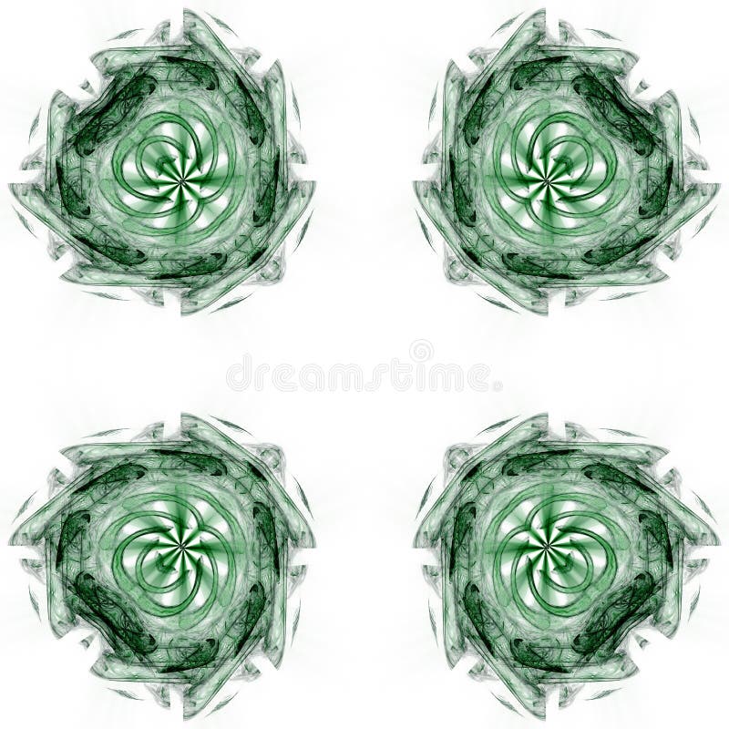 Abstract Symmetric Pattern Background. the Image with Mirror Effect ...