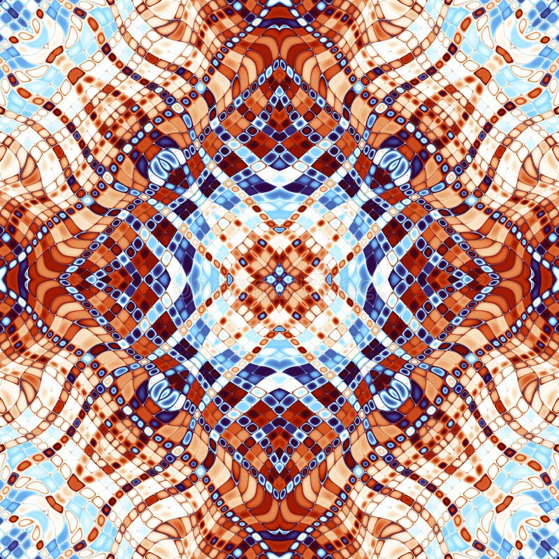 Abstract symmetric pattern stock illustration. Illustration of desktop ...