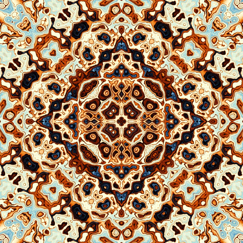 Abstract symmetric pattern stock image. Image of fractal - 90930671