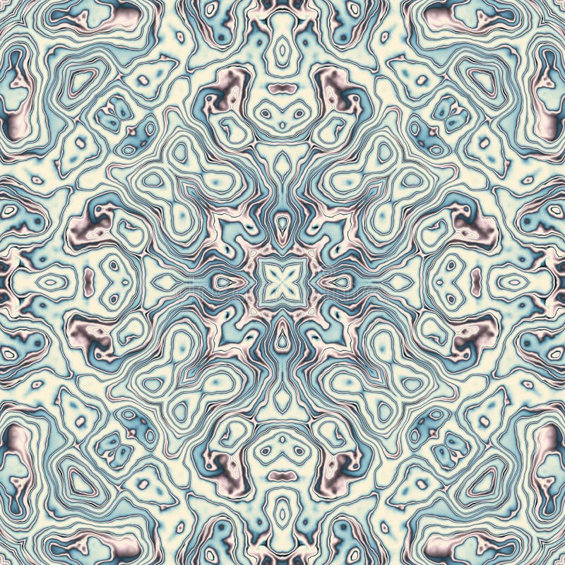 Abstract symmetric pattern stock illustration. Illustration of ...