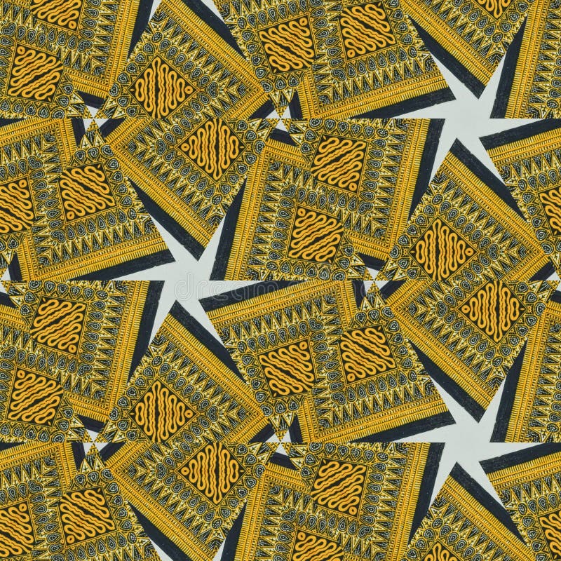 Abstract Symmetrical Pattern of Indonesian Batik, Batik Pattern. Stock ...