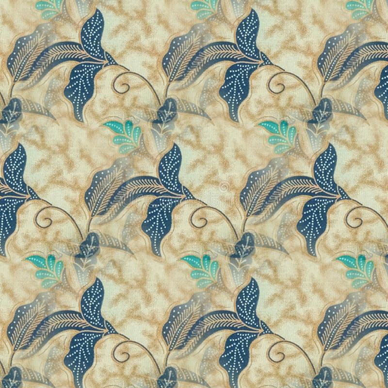 Abstract Symmetrical Pattern of Indonesian Batik Beige Color, Batik ...