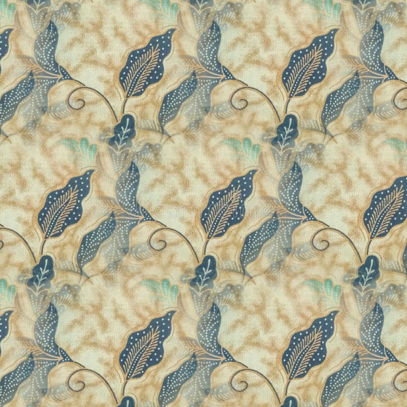 Abstract Symmetrical Pattern of Indonesian Batik Beige Color, Batik ...