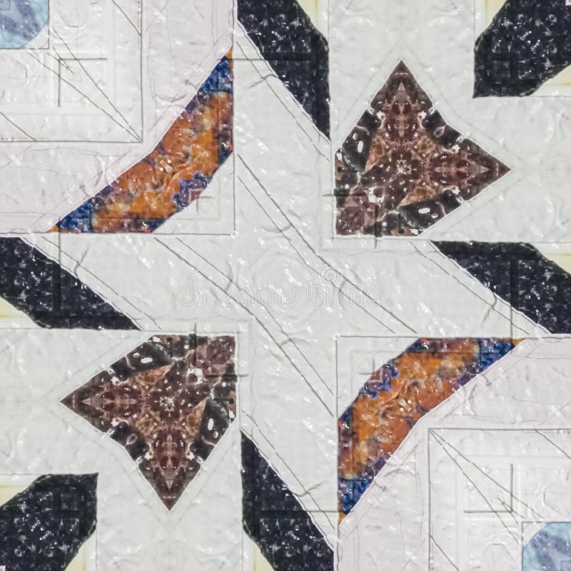 Abstract Symmetrical Pattern of Modern Brick Wall, Antique Wall Pattern ...