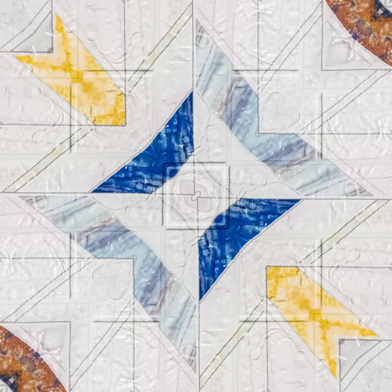 Abstract Symmetrical Pattern of Modern Brick Wall, Antique Wall Pattern ...