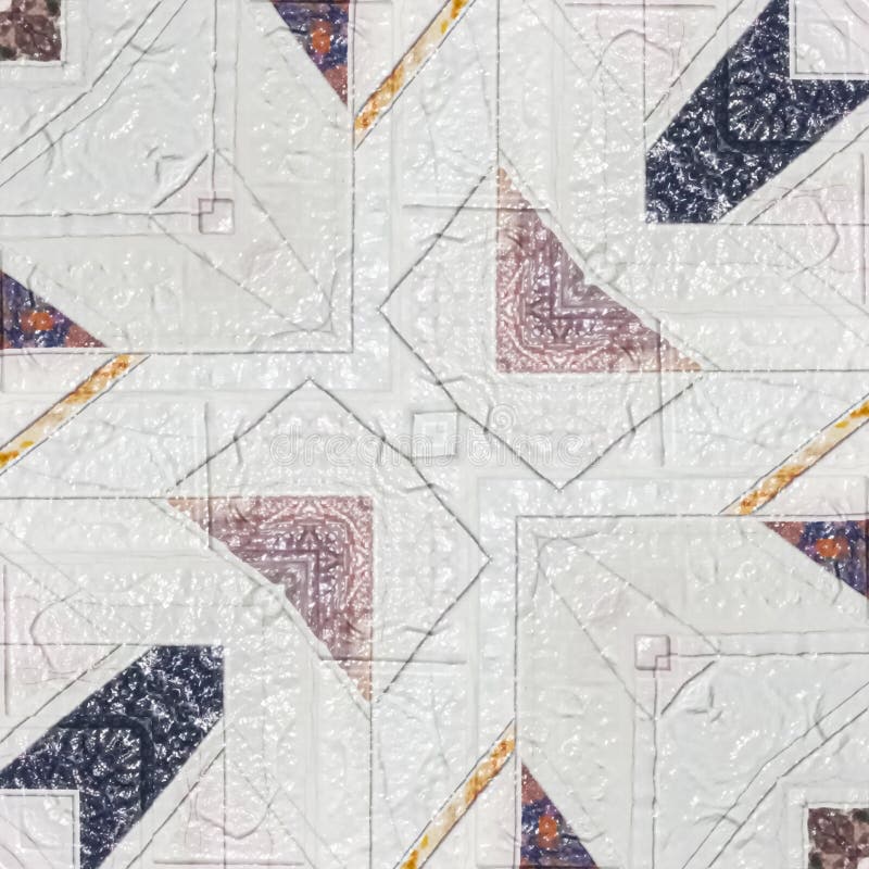 Abstract Symmetrical Pattern of Modern Brick Wall, Antique Wall Pattern ...