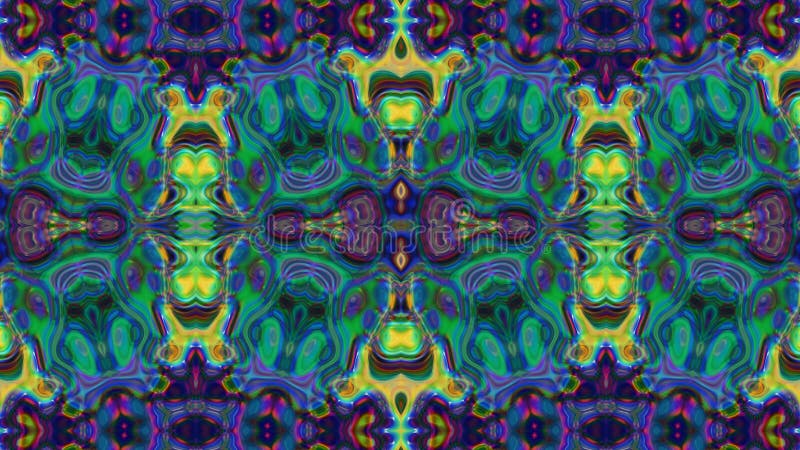 Abstract Symmetrical Textured Multicolored Background Stock ...