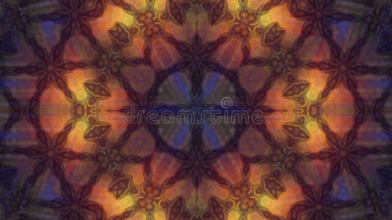 Abstract Symmetrical Textured Multicolored Background Stock ...