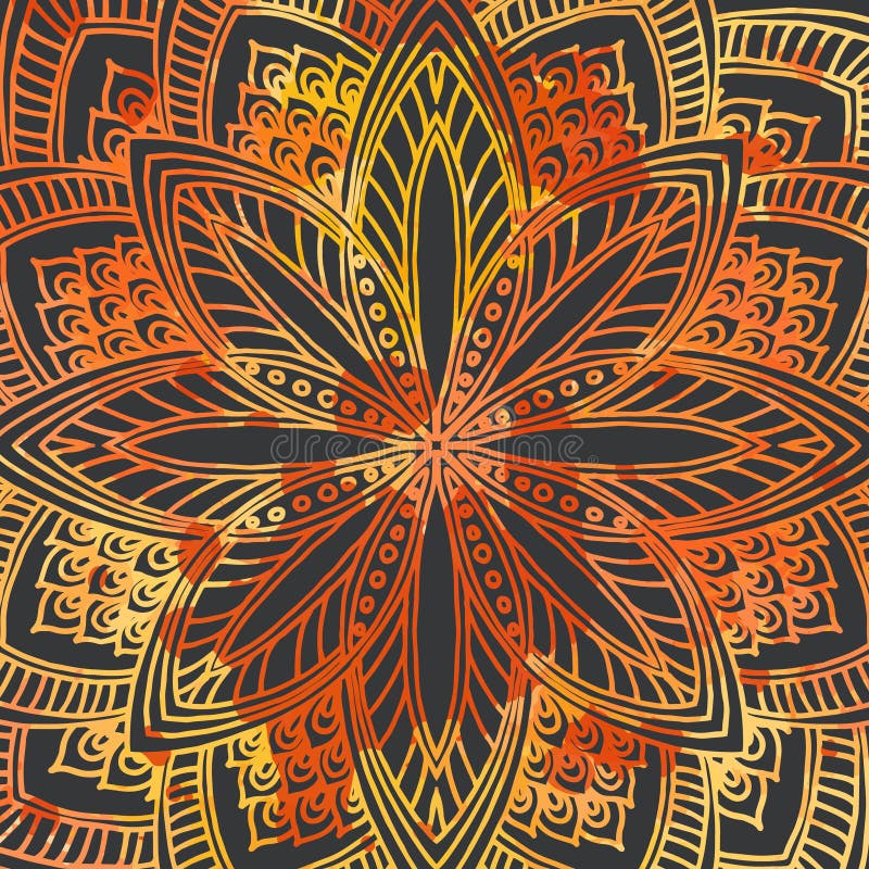 Abstract Symmetry Ornament , Vector Illustration Stock Vector ...