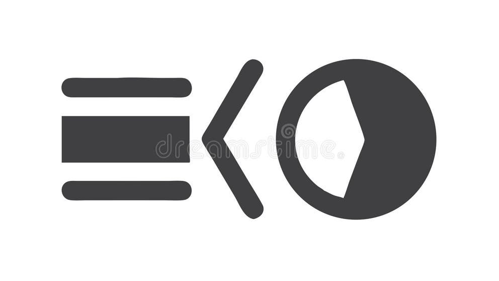 Abstract System Flow Icon, Technical Connection Symbol, Vector Design ...