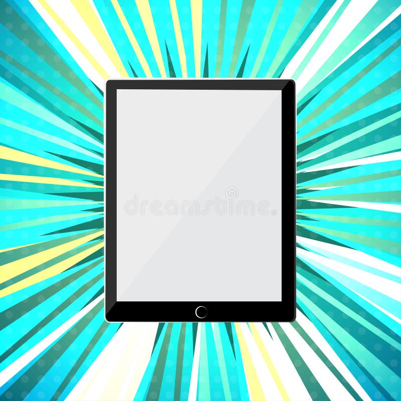 Abstract tablet PC stock vector. Illustration of future - 26202500
