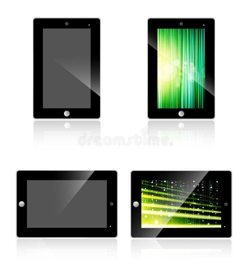 Abstract Tablet stock vector. Illustration of electronic - 58535656