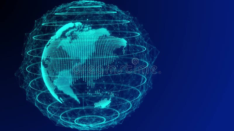 Abstract Tangle of Lines Background.Large Data Background. Science ...