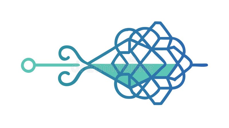 Abstract Tangled Knot, Complex Problem or Challenge, Vector Design ...