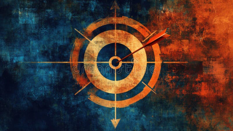 Abstract Target Icon Logo. Target Icon Stock Illustration ...