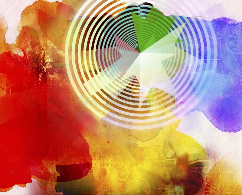 Abstract target concept stock illustration. Illustration of movement ...