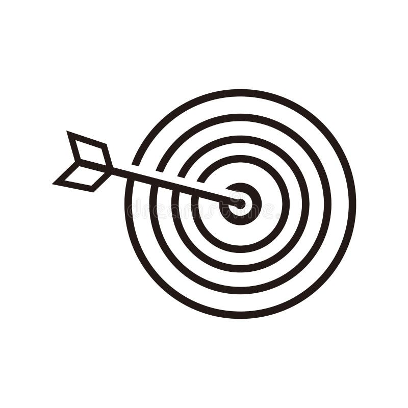 Abstract Target Icon Logo. Target Icon Stock Illustration ...