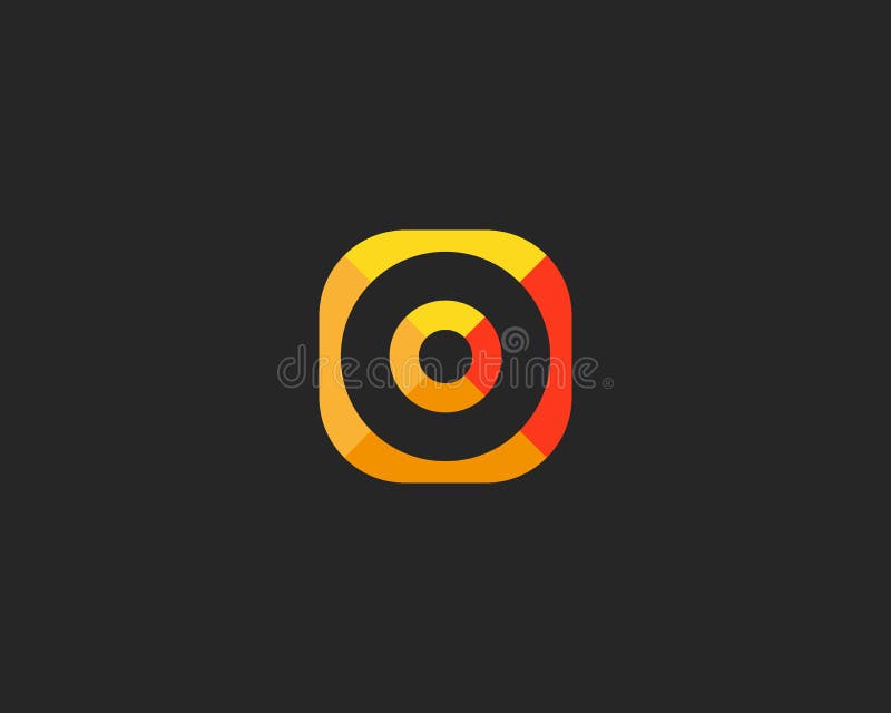 Abstract Target Logo Design. Aim Creative Symbol. Universal Vector Icon ...