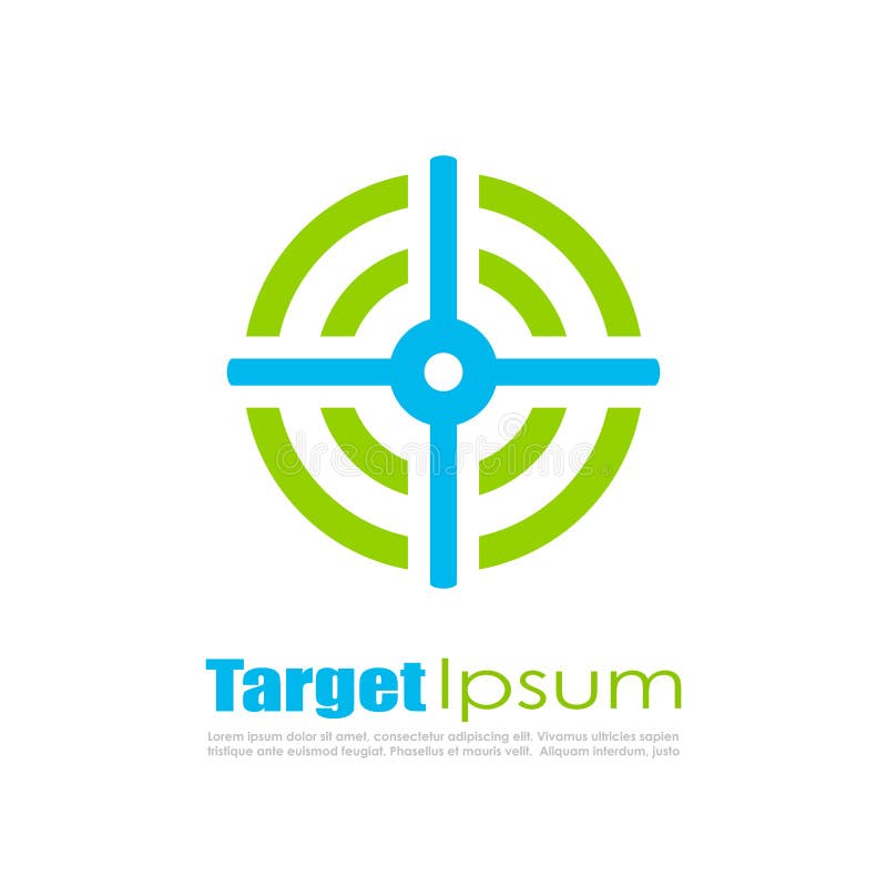 Abstract Target Icon Logo. Target Icon Stock Illustration ...