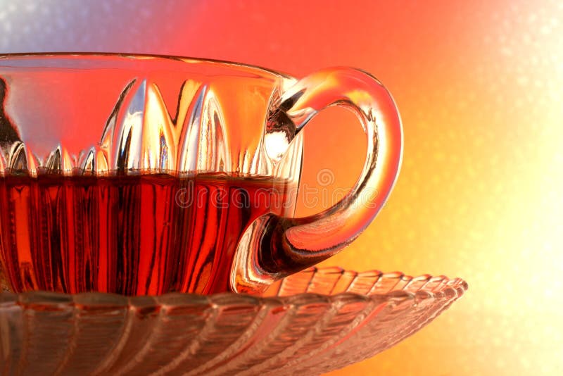 Abstract Teacup Design Background Picture. Image: 5093128