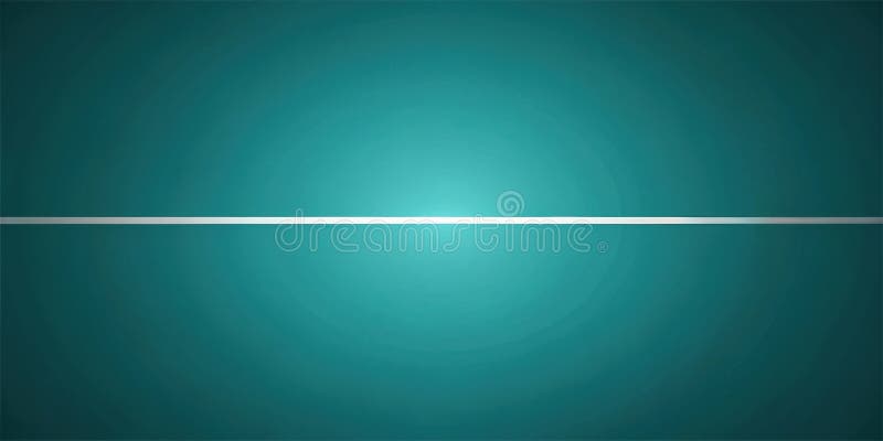 Abstract Teal Backdrop with a Thin White Horizontal Line Dividing the ...