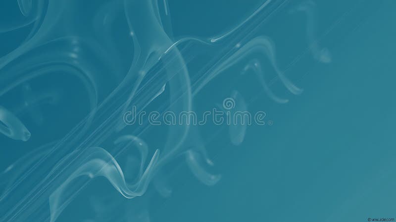 Abstract Background Flowing Translucent Organic Green Forms Stock ...