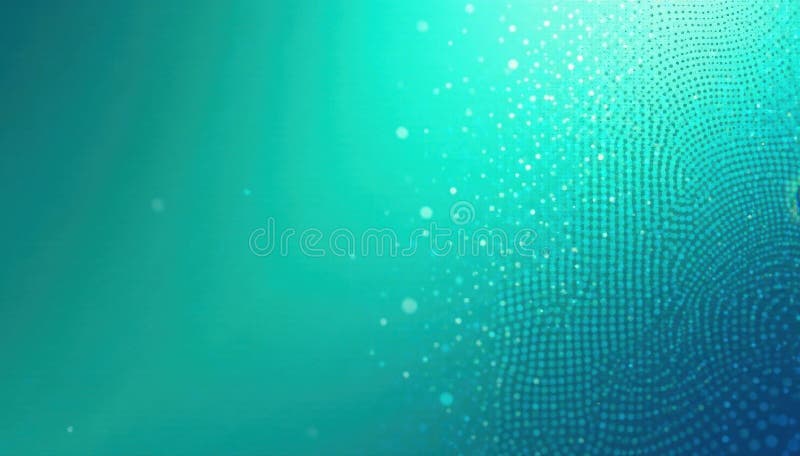 Abstract Teal Blue Gradient, Halftone Dot Pattern, Smooth, Dots Stock ...