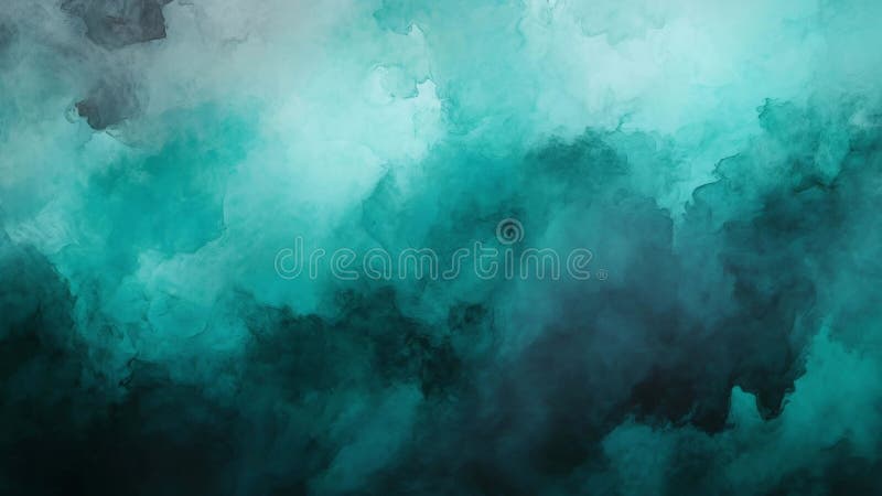 Abstract Teal Gradient Flowing Cloud Texture Background Stock Footage ...