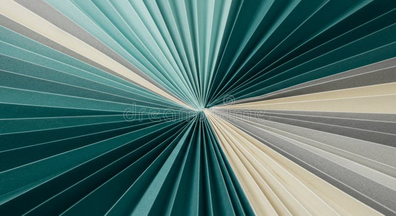 Abstract Teal Gray Beige Radial Lines Background Stock Illustration ...