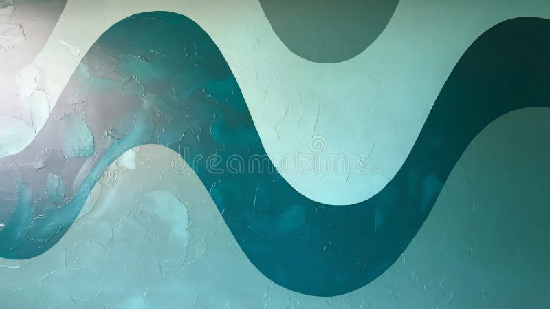 Abstract Teal and Gray Wave Pattern Background Good Resolution Stock ...
