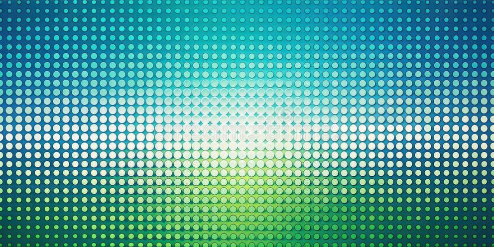 Abstract Teal and Green Circular Pattern Design with Gradient Effect ...