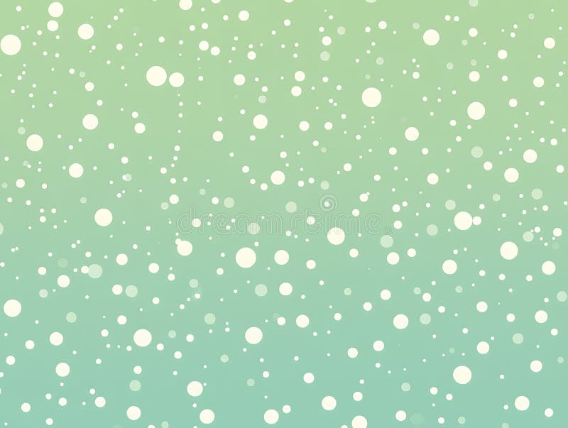 Abstract Teal Green Gradient Background with Scattered White Circles ...